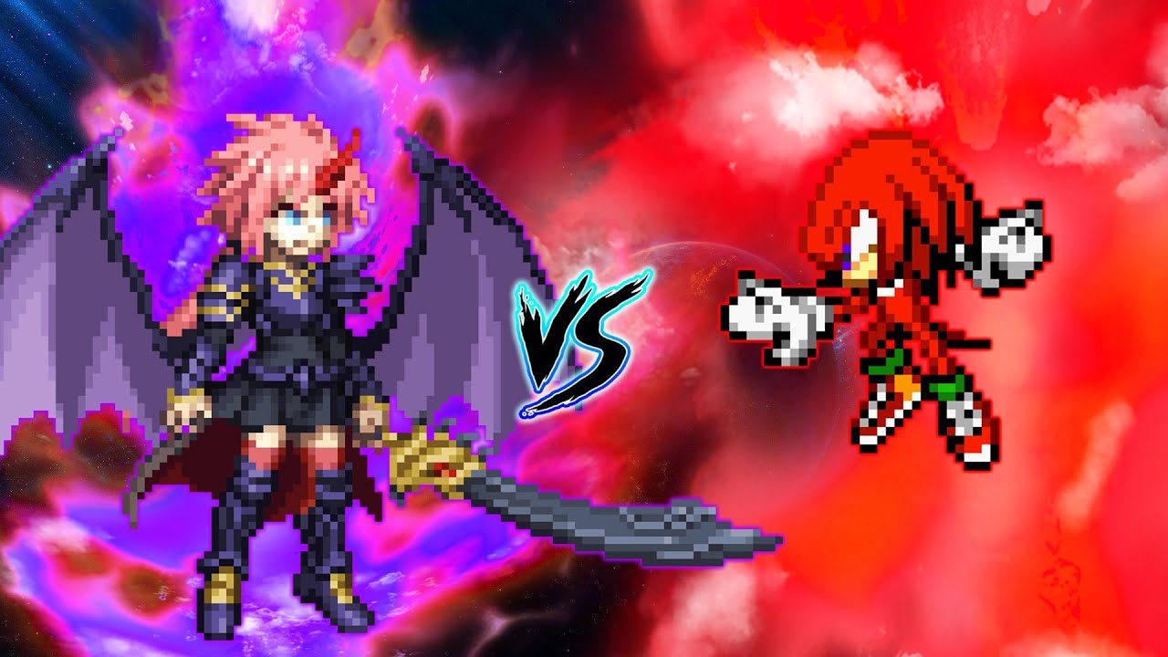 👹DEMON LORD MILIM NAVA VS KNUCKLES THE ECHIDNA IN JUMP FORCE MUGEN ...