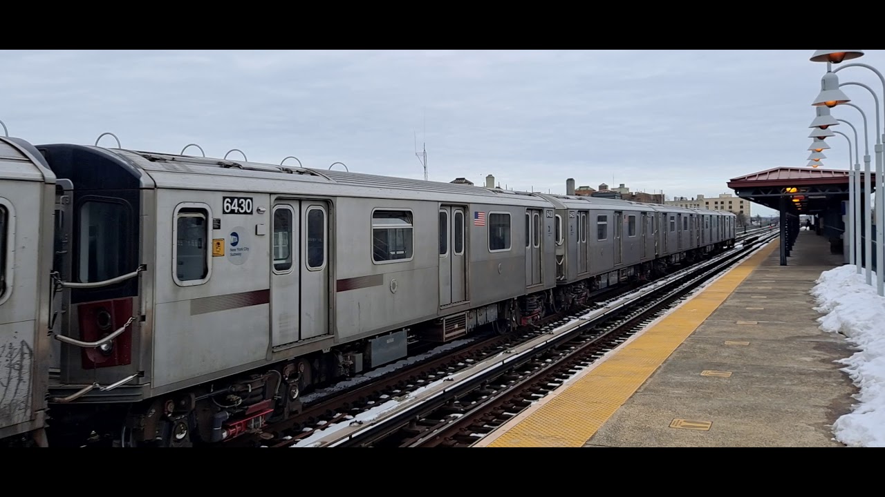 2 train action at 233rd street - YouTube