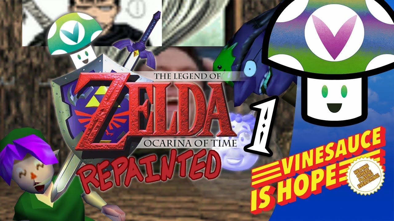 [VinesauceIsHope] Vinny - Games Repainted - Zelda: Ocarina of Time ...