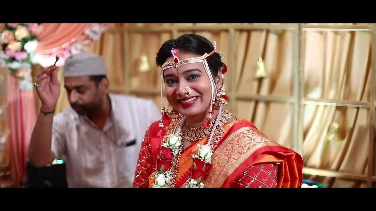 MAHARASHTRIAN WEDDING CINEMATIC TEASER 2022 | PRAJAKTA + ANKIT | DEEPAK BABARIA STUDIO | - YouTube