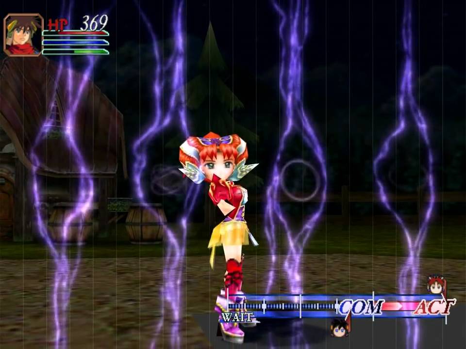 PCSX2 - Grandia 2 - First Millenia Fight / Random Battle - YouTube