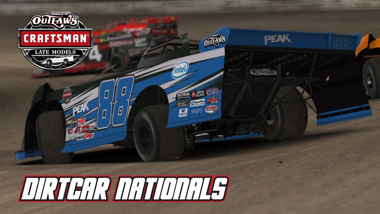 iRacing: DirtCar Nationals (Super Late Model @ Volusia) - YouTube