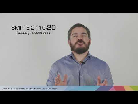 intoPIX video IPX RTP XS IP Cores for JPEG XS Video over ST2110 22 - YouTube