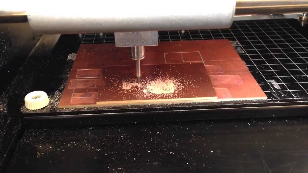 PCB Milling - YouTube