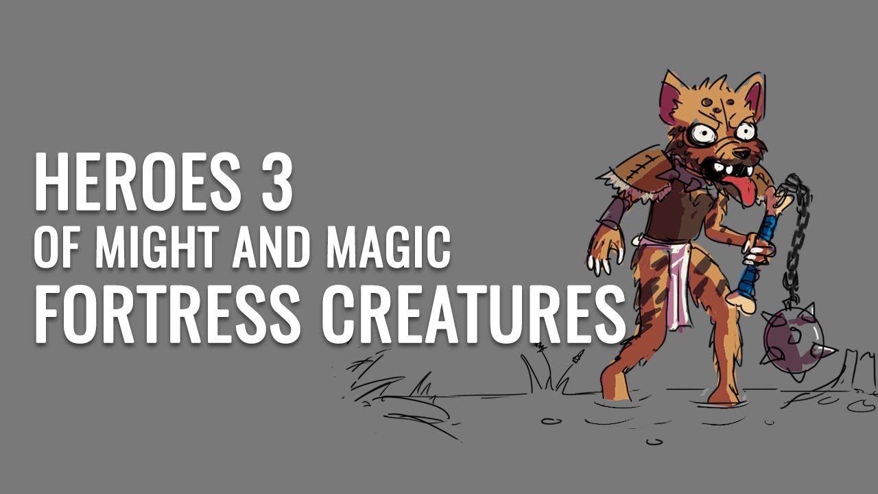 Homm3 Fortress creatures - YouTube