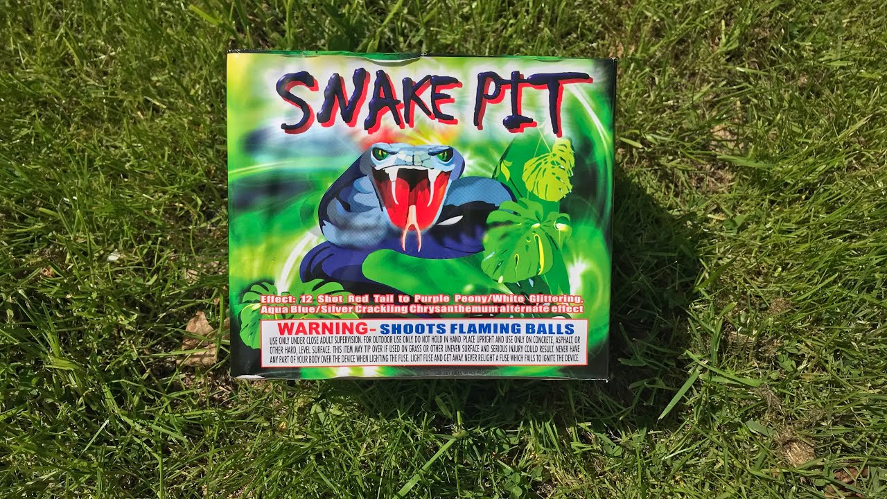 Snake Pit by Fire Hawk Fireworks - YouTube