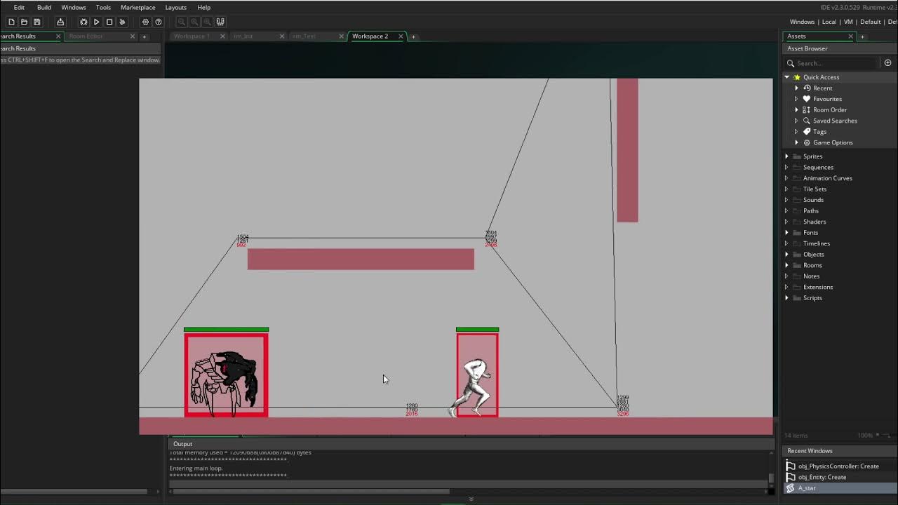 DDBN Devlog #14: Node based pathfinding in a non-grid based platformer is not fun - YouTube