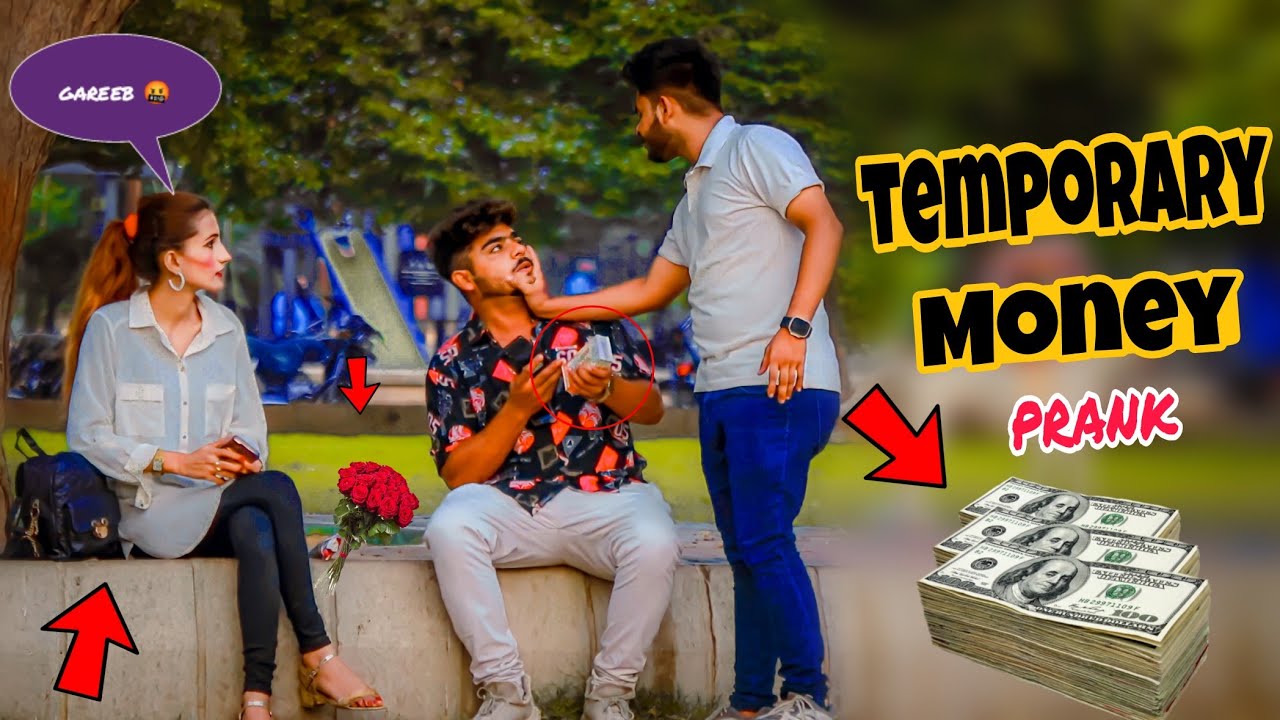 Temporary Money Prank | Prank In Pakistan | The Crazy Legend - YouTube
