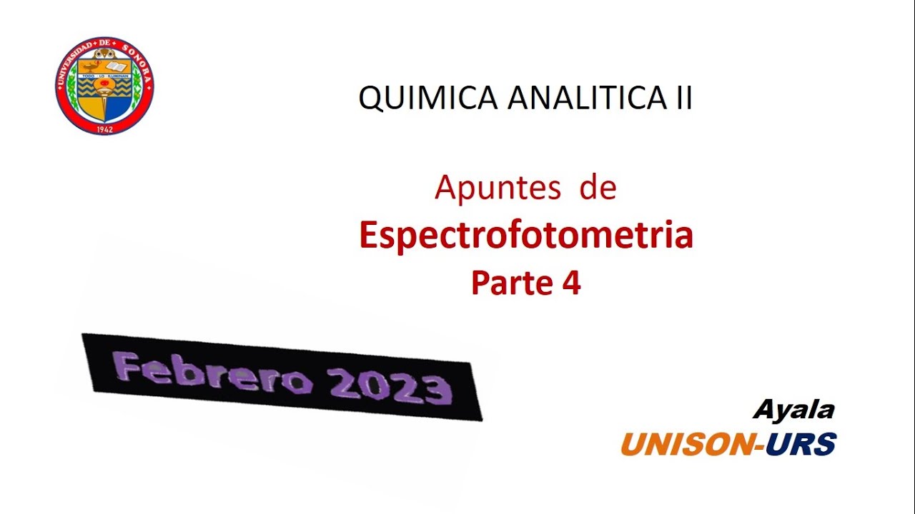 Espectrofotometria: Absorbancia, Transmitancia y Curva de Calibracion ...