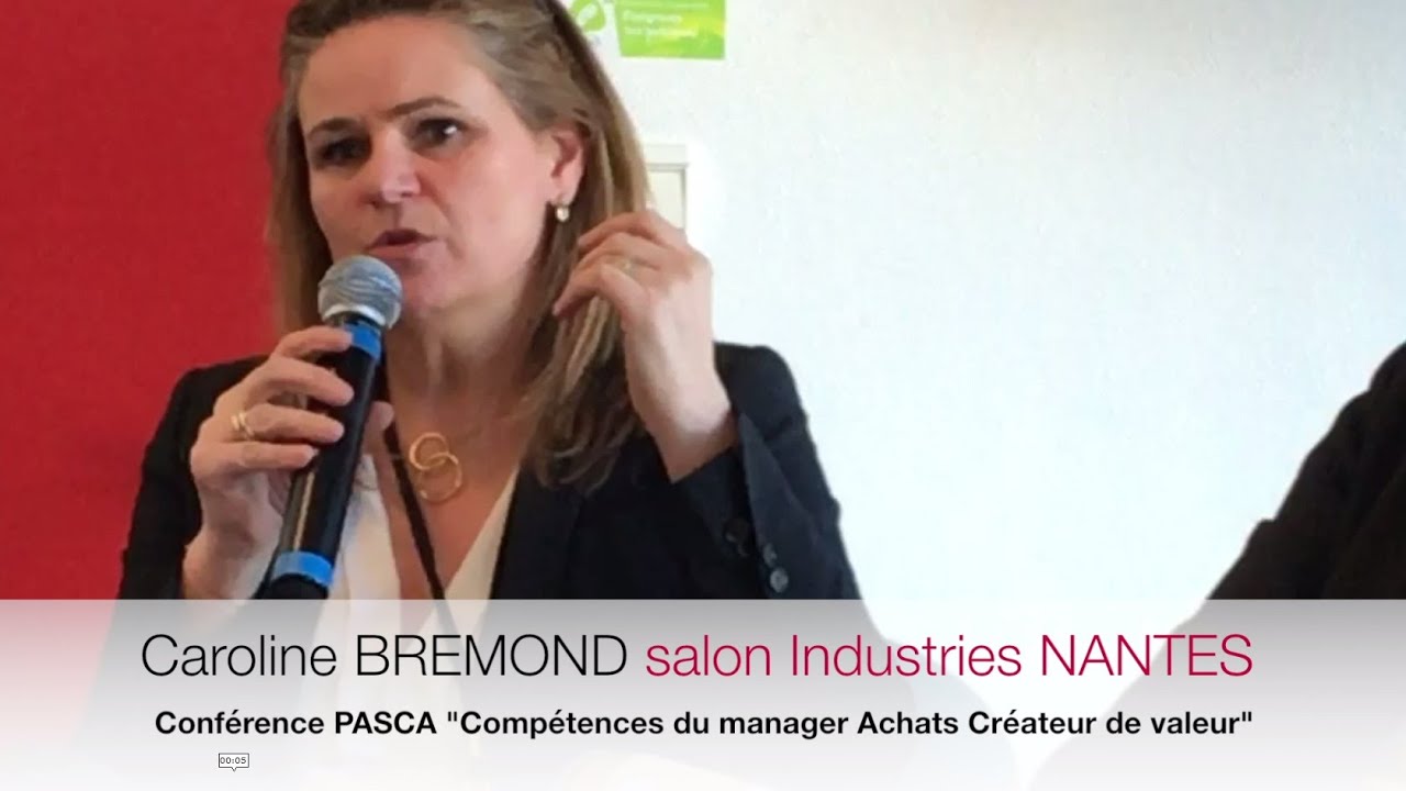Caroline Bremond - EXPERT ACHATS - Salon Industries à Nantes - YouTube