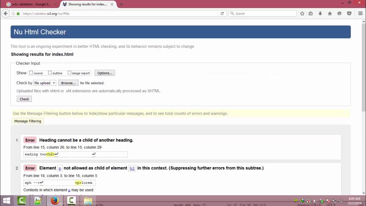 HTML5 And CSS3 Basic Bangla Tutorial Part-14 । comments tag and w3c validation - YouTube