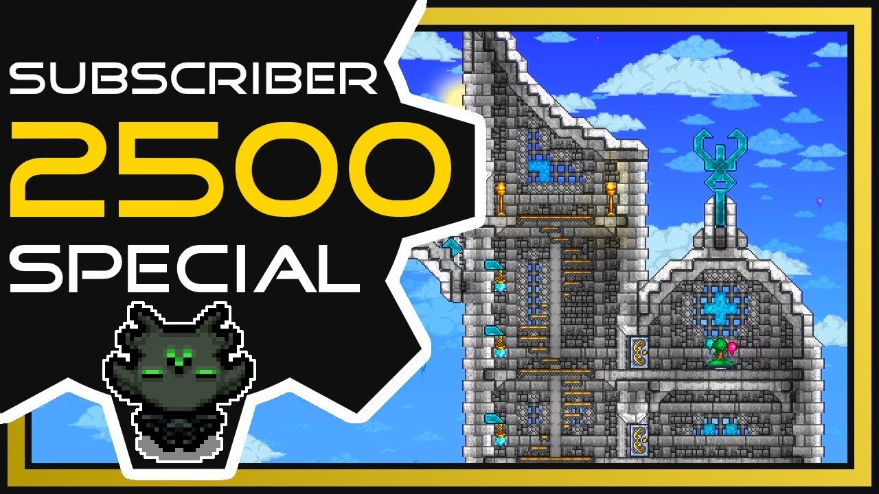 2500 Subscriber Special | Castle in the Clouds Remix 2 | Terraria - YouTube