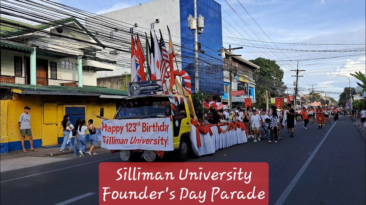 123rd Silliman University Founder's Day Parade Aug.26,2024 - YouTube
