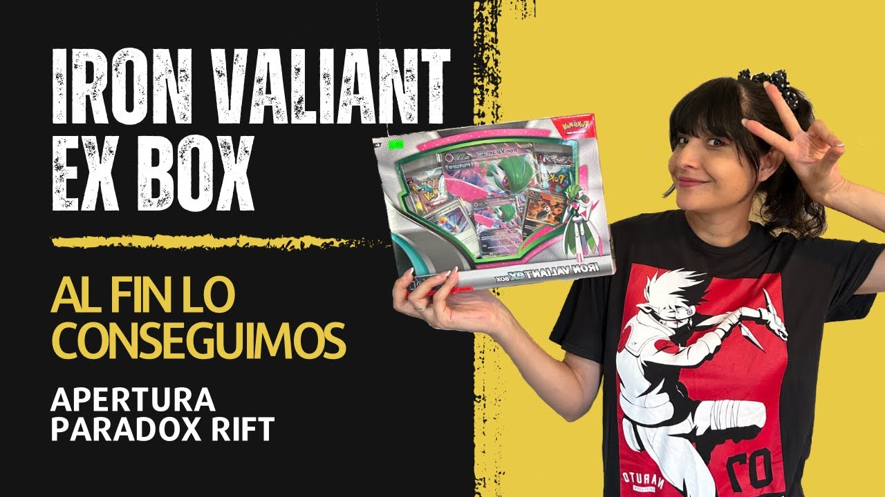 Al fin lo conseguimos! Apertura de Iron Valiant EX Box - Paradox Rift ...