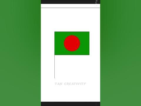 Draw Bangladesh flag using python turtle #shorts #viral #python #coding - YouTube