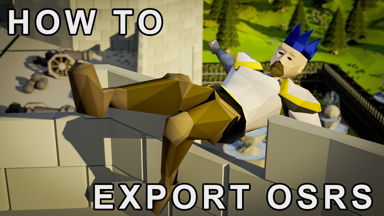 How to Export OSRS Environments into Blender - YouTube