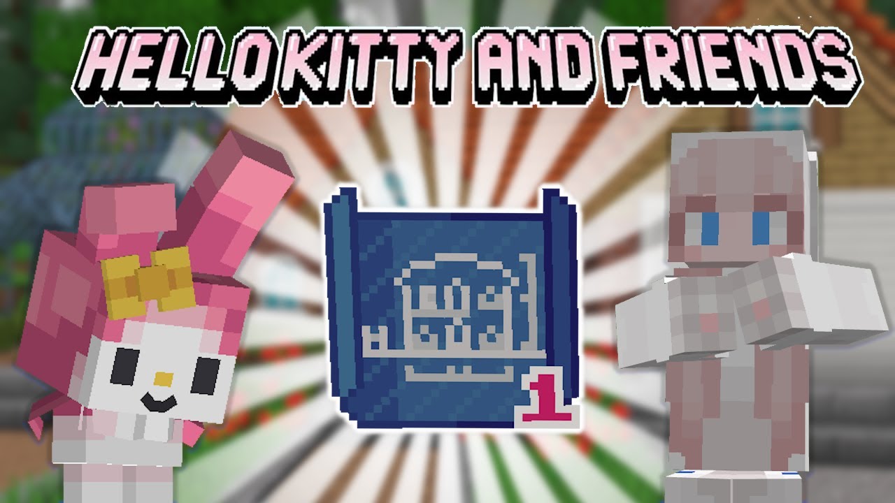 First House Upgrade!! | Hello Kitty and Friends Minecraft DLC Farmhouse ...