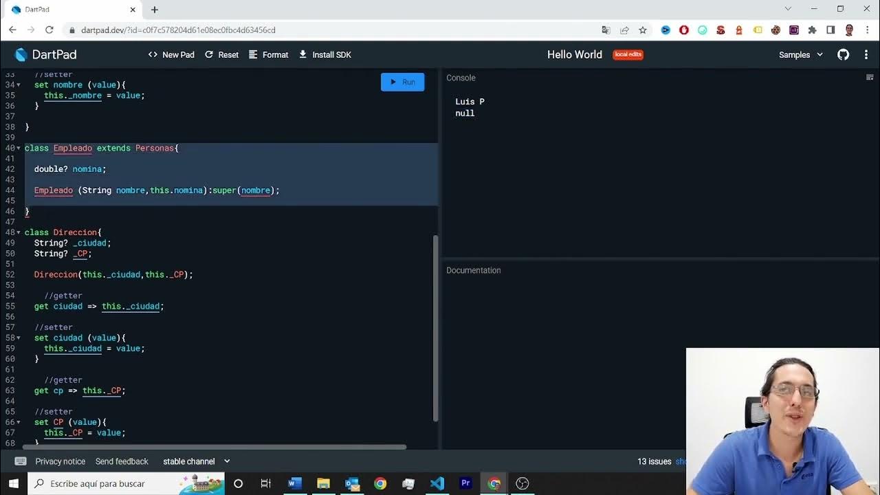 2.6 Herencia y sobreescritura - Curso Flutter - OpenBootcamp - YouTube