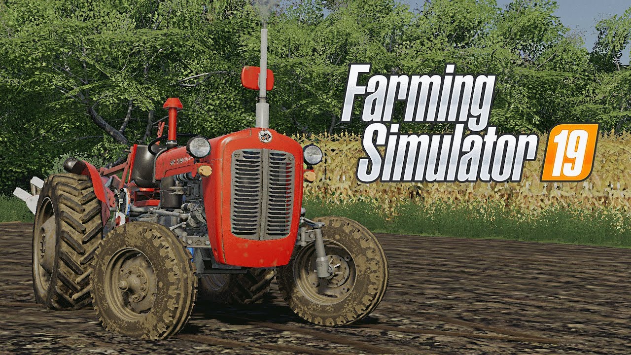 Farming Simulator 19 - IMT-533/539 - ORANJE I FREZANJE - YouTube