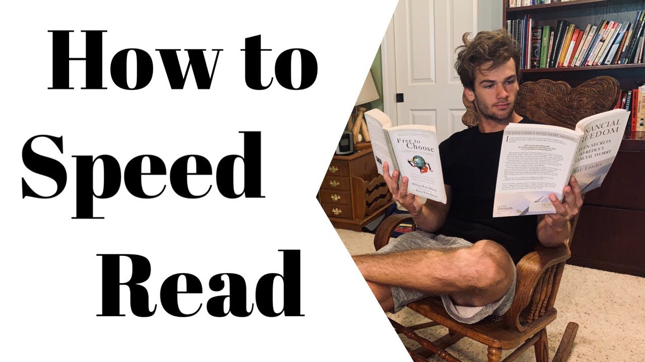 How To Read Faster | How To Speed Read - 3 Techniques - YouTube