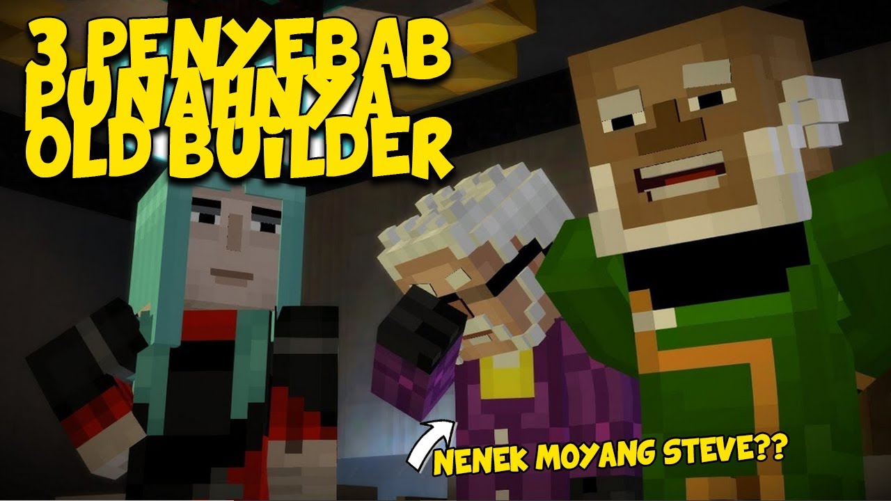 TRAGIS! Inilah 3 penyebab utama PUNAHNYA OLD BUILDER! - TEORI MINECRAFT ...