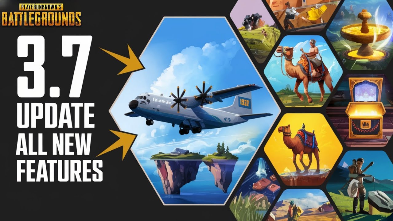 pubg new update 3.7 ||pubg mobile new update! BGMI new update! HZ ...