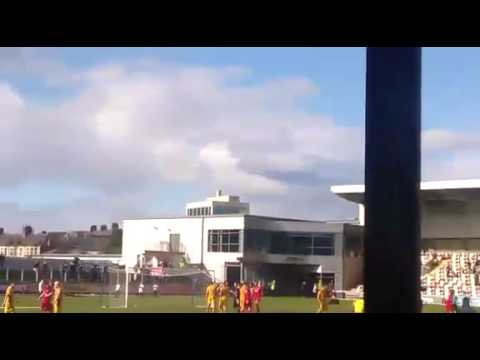 Newport Sheep Clap after Crawley home - YouTube