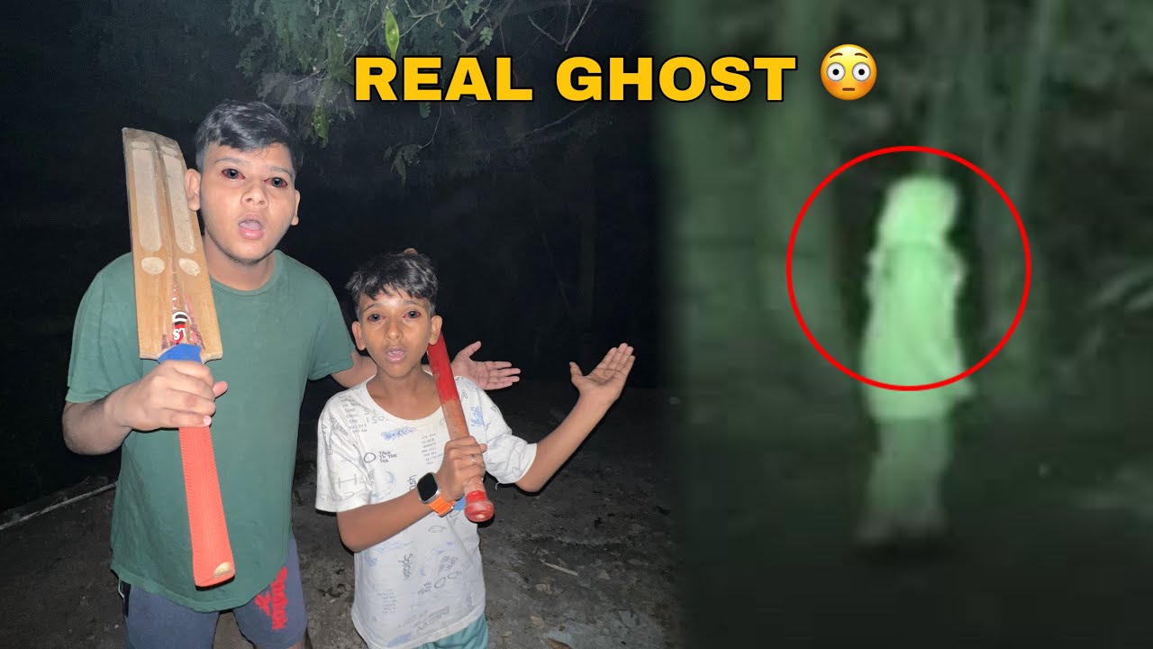 Gao Mein Real Ghost Dekh Lia 😳 Scary Ghost Attacked us 😭 - YouTube