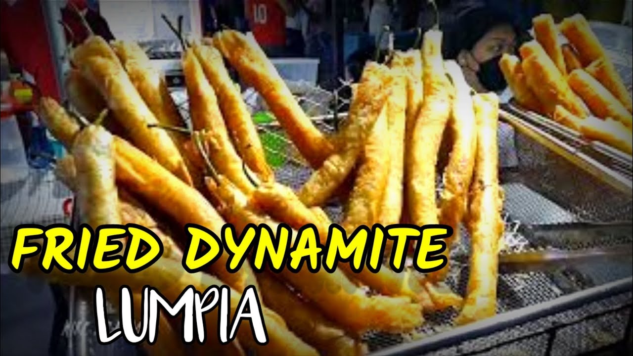 Filipino Street Food | DYNAMITE LUMPIA WITH CHEESE AND BEEF - ANG SARAP ...