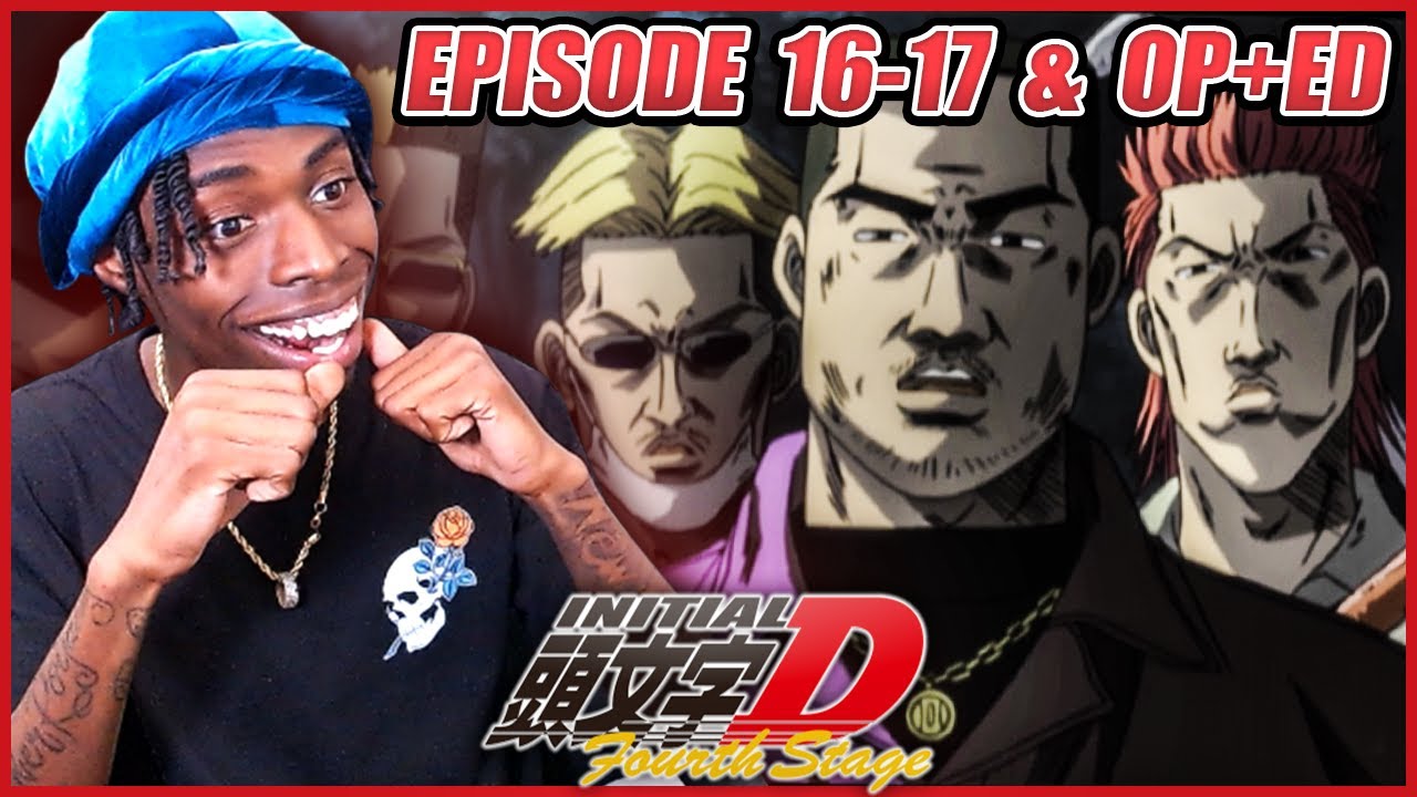 🏎️WE ARE GUNMA‼️| Initial D 4th Stage | EPISODE 16-17 |OP + ED ...