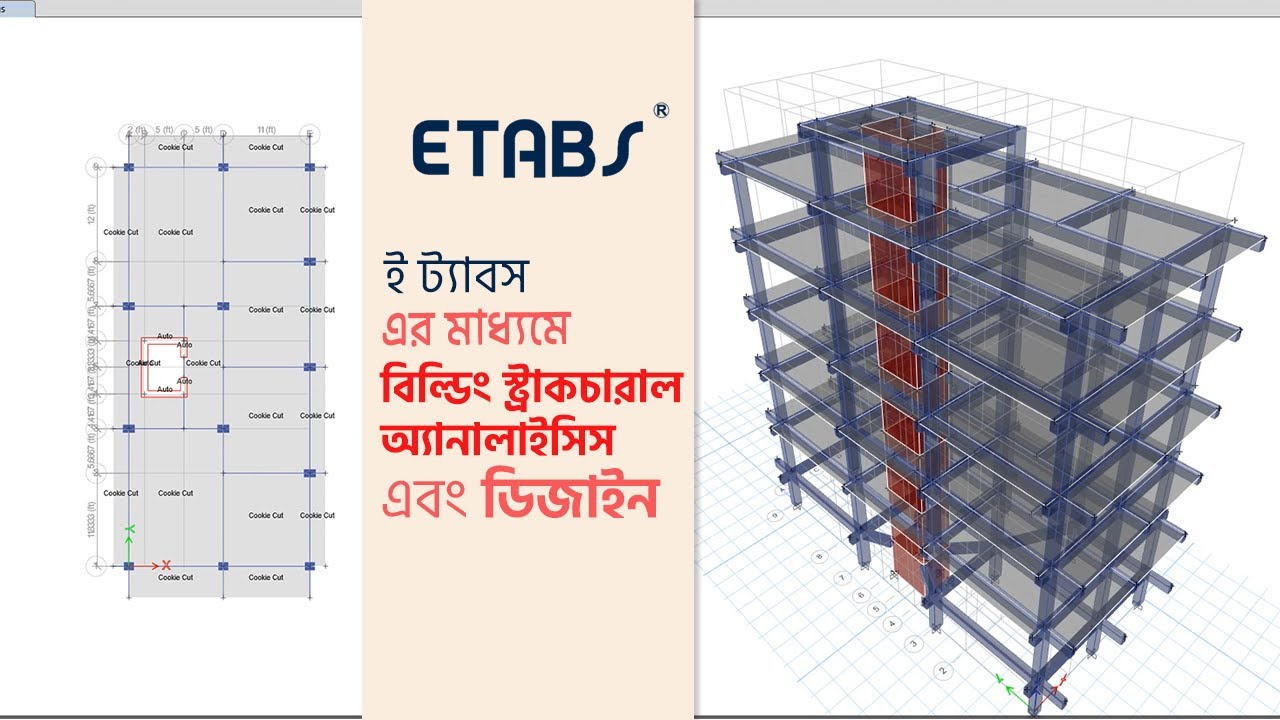 ETABS building analysis - YouTube