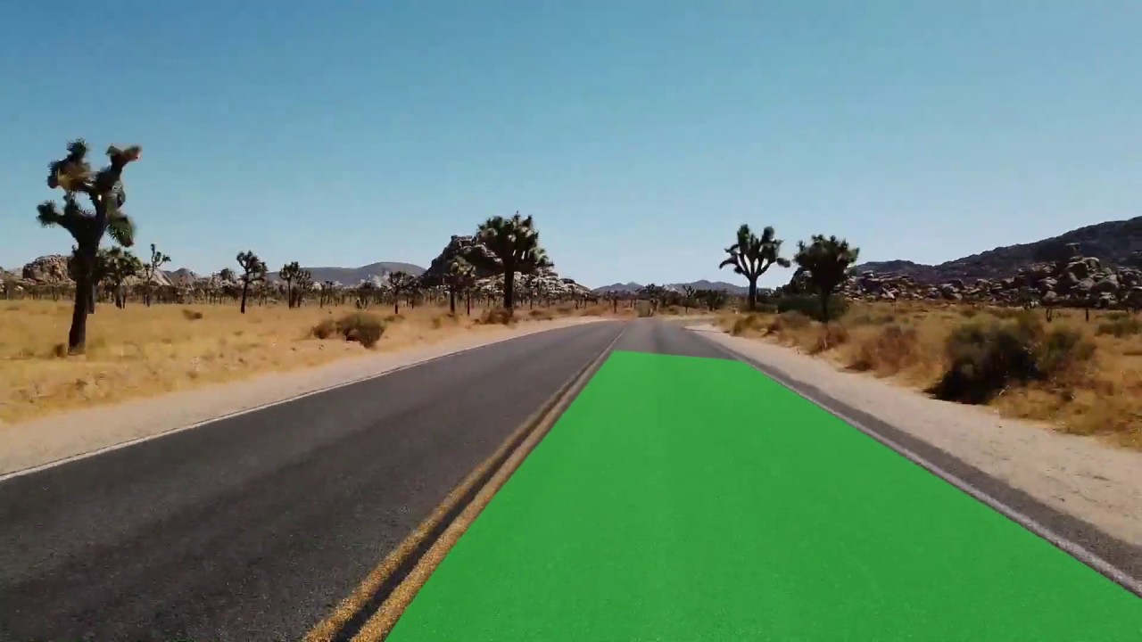 Lane Mapping with Polygons | Deep Learning | Rendered Output - YouTube