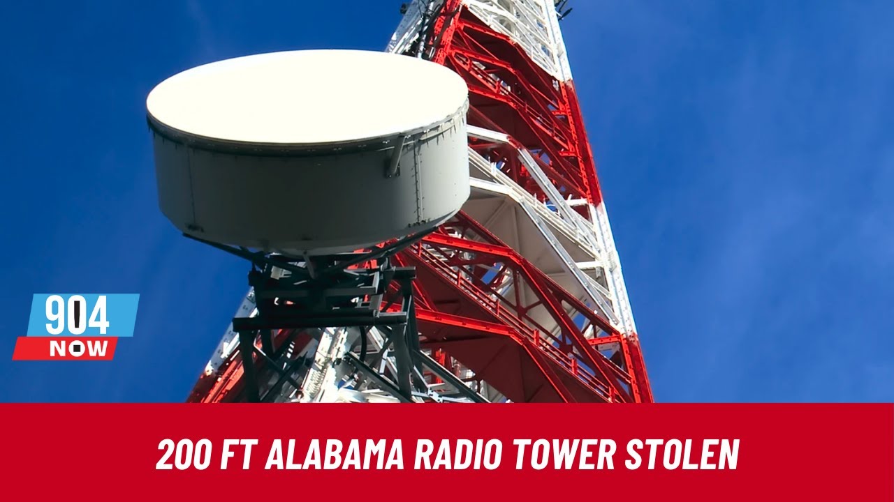 A 200 ft radio tower was stolen in Alabama | STOITM | February 12, 2024 ...