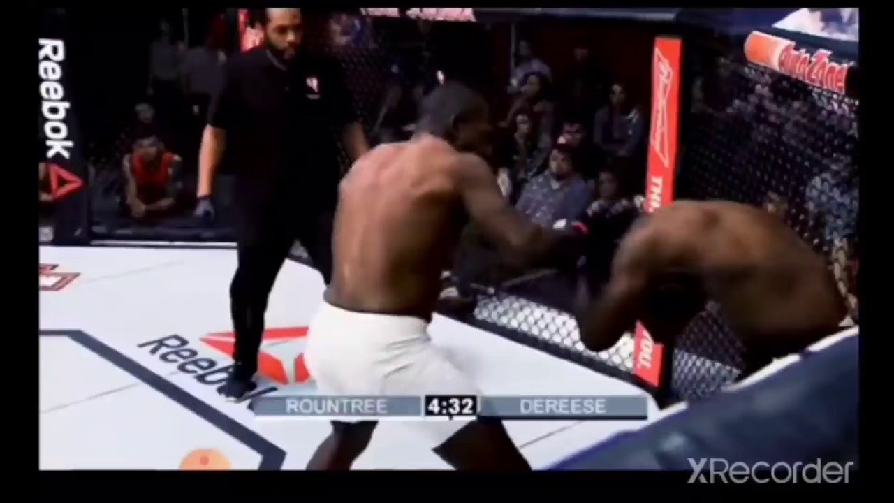 Khalil Rountree Brutal Soccer Kick Finish UFC - YouTube