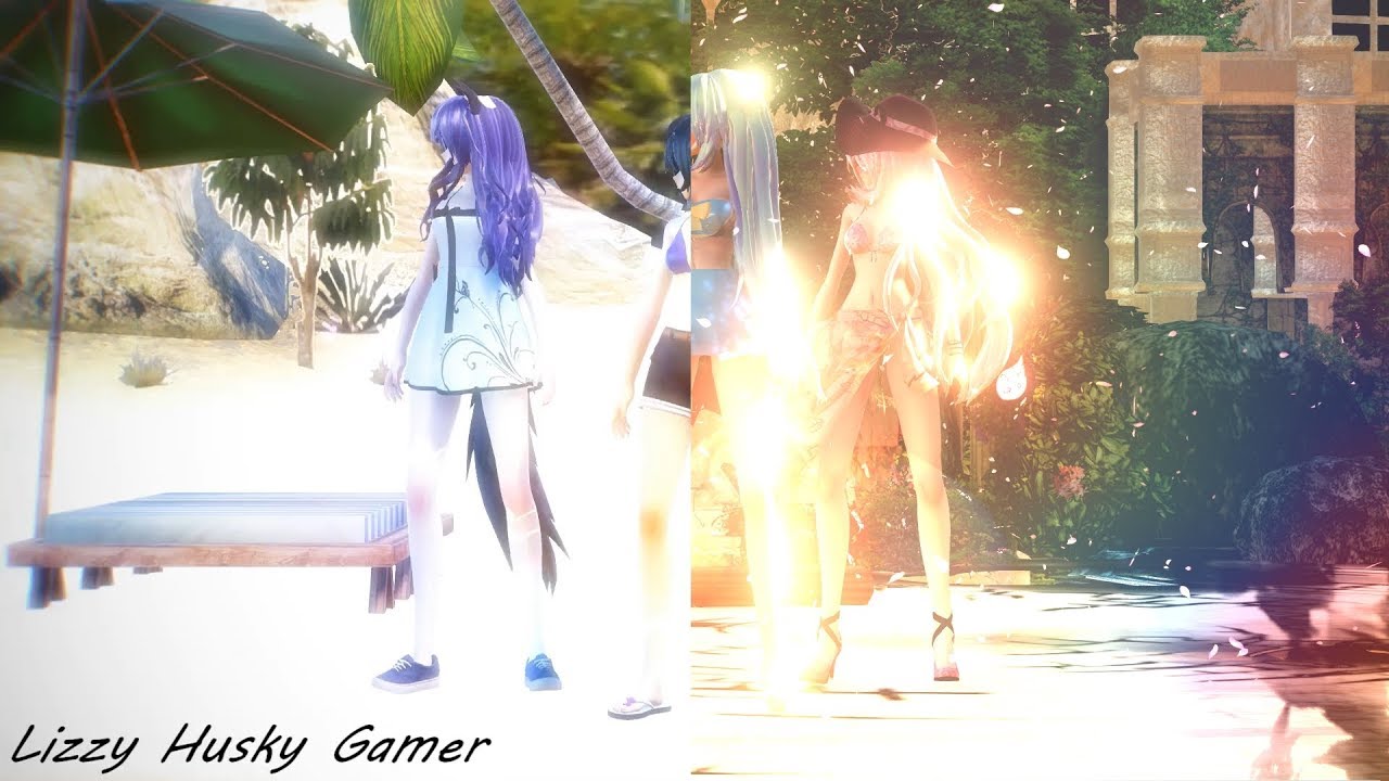 MMD Aphmau Sexy Sunshine → Collab w/ Lizzy 【Model Pack DL】 - YouTube