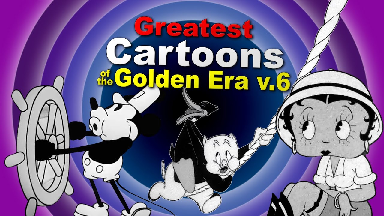 Greatest Cartoons of the Golden Era Vol. 6 • Best Black & White ...