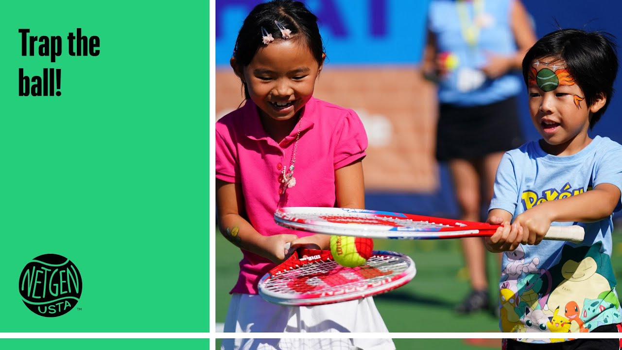 How to Trap the Ball Between Two Racquets | Lobster Trap | USTA ...