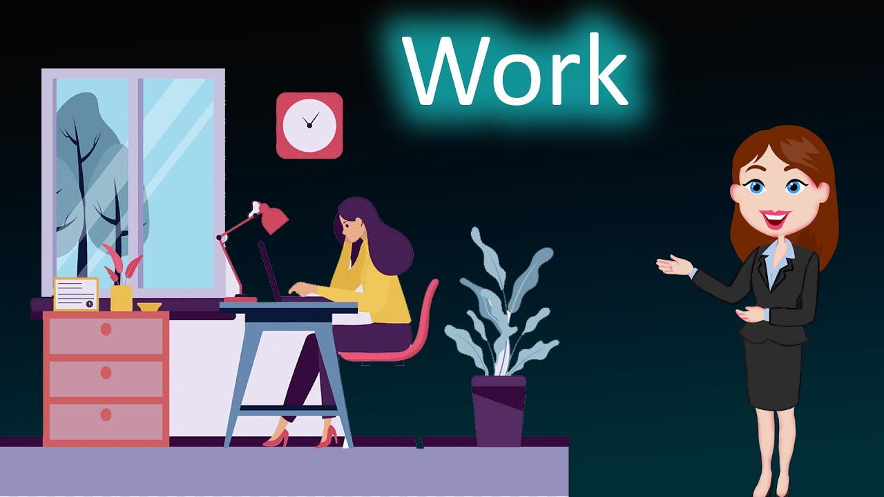 Work || 3D animated explanation || class 9th || Work and Energy ...