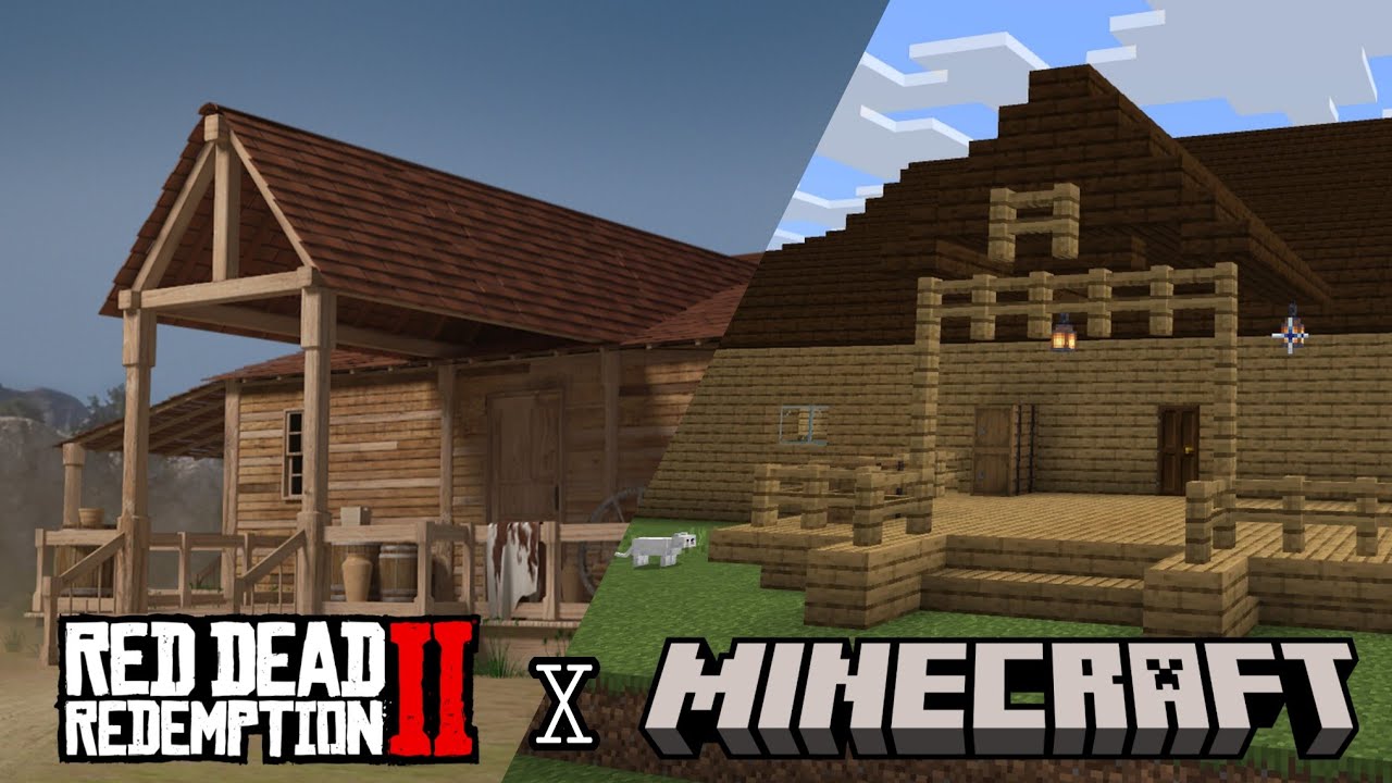Building John Marston's House • IN MINECRAFT - YouTube