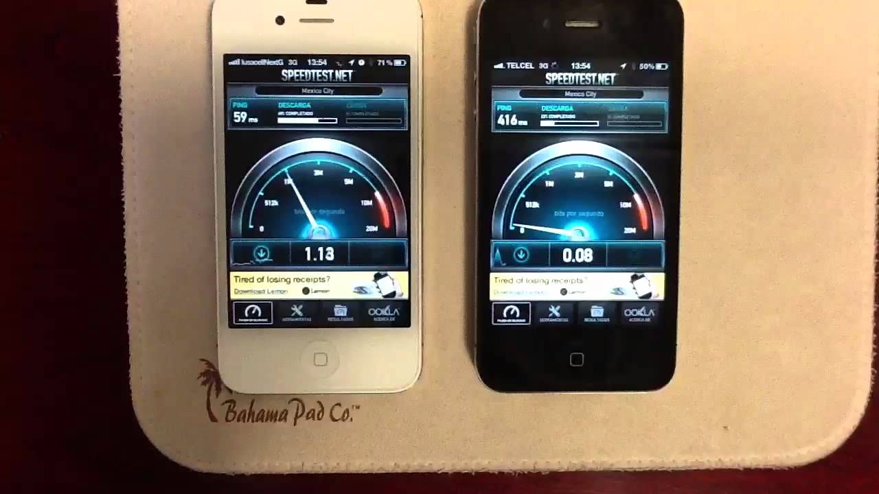 Iusacell vs Telcel 3G - Enero 2012 - YouTube