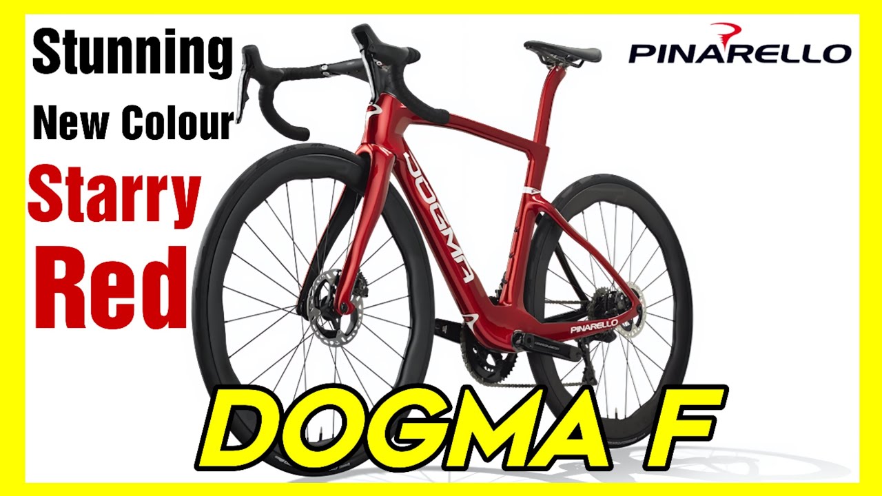 Pinarello Dogma F Starry Red | a New Color added to Italy's leading ...