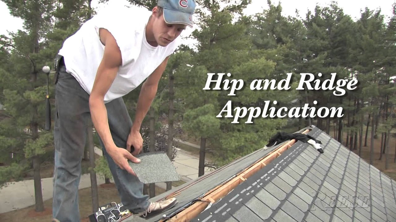 ROOF SHINGLES INSTALLATION - CertainTeed Highland Slate - Part 2 - YouTube