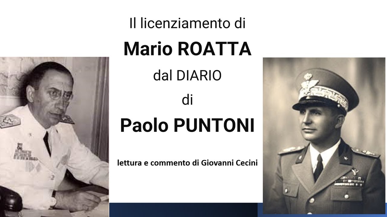Il licenziamento di Mario ROATTA dal DIARIO di Paolo PUNTONI - lettura ...