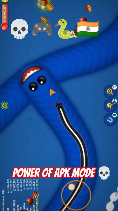 💀🤯🎮🐍 worms zone oi biggest snake | snake game #7 - YouTube