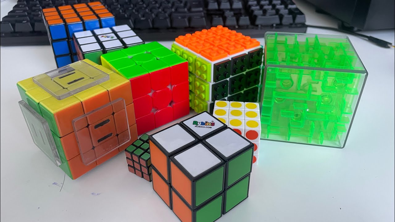 My complete Rubik’s cube collection! - YouTube