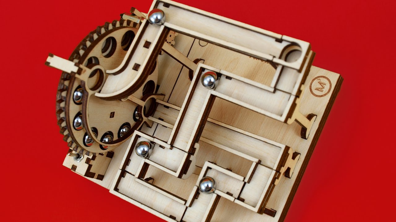 Electric KIT - Modular Marble Machine - Shield no.1 - YouTube
