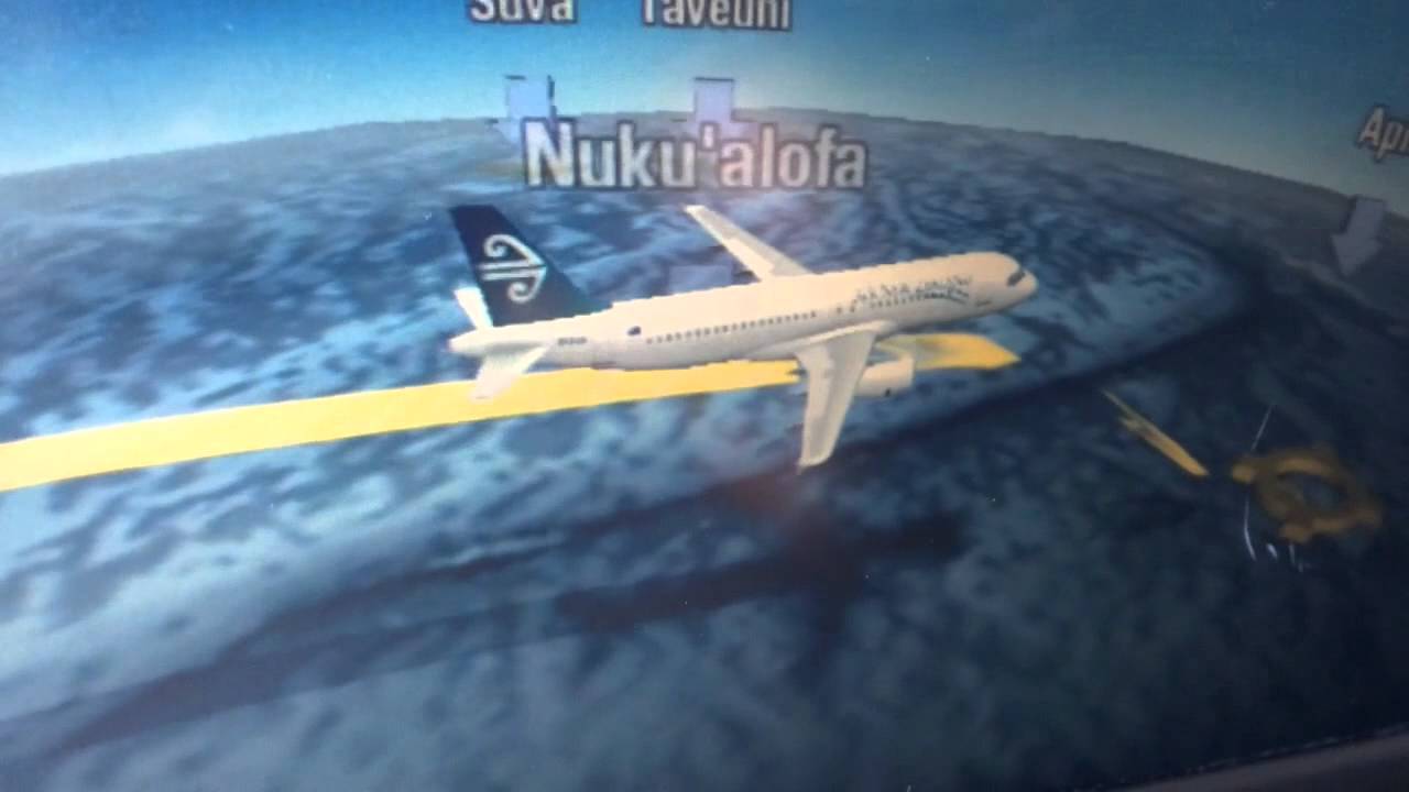 Passage de la ligne de changement de date / International date line ...