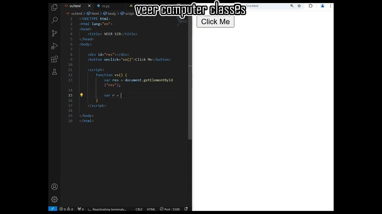 🎲 How to Create a Rolling Dice Game Using JavaScript | Step-by-Step Tutorial 🎮 - YouTube