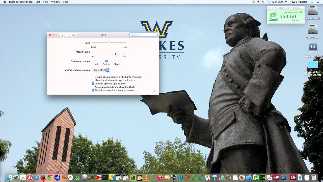 How To Adjust Dock On MacBooks YouTube How To Adjust Dock On MacBooks YouTube