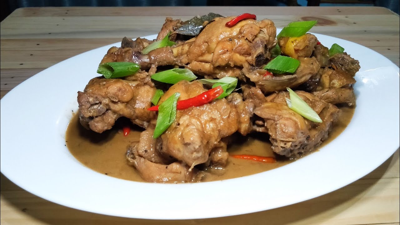 ADOBO NA MAY GATA | ADOBONG MANOK SA GATA | PAANO MAGLUTO NG ADOBONG ...